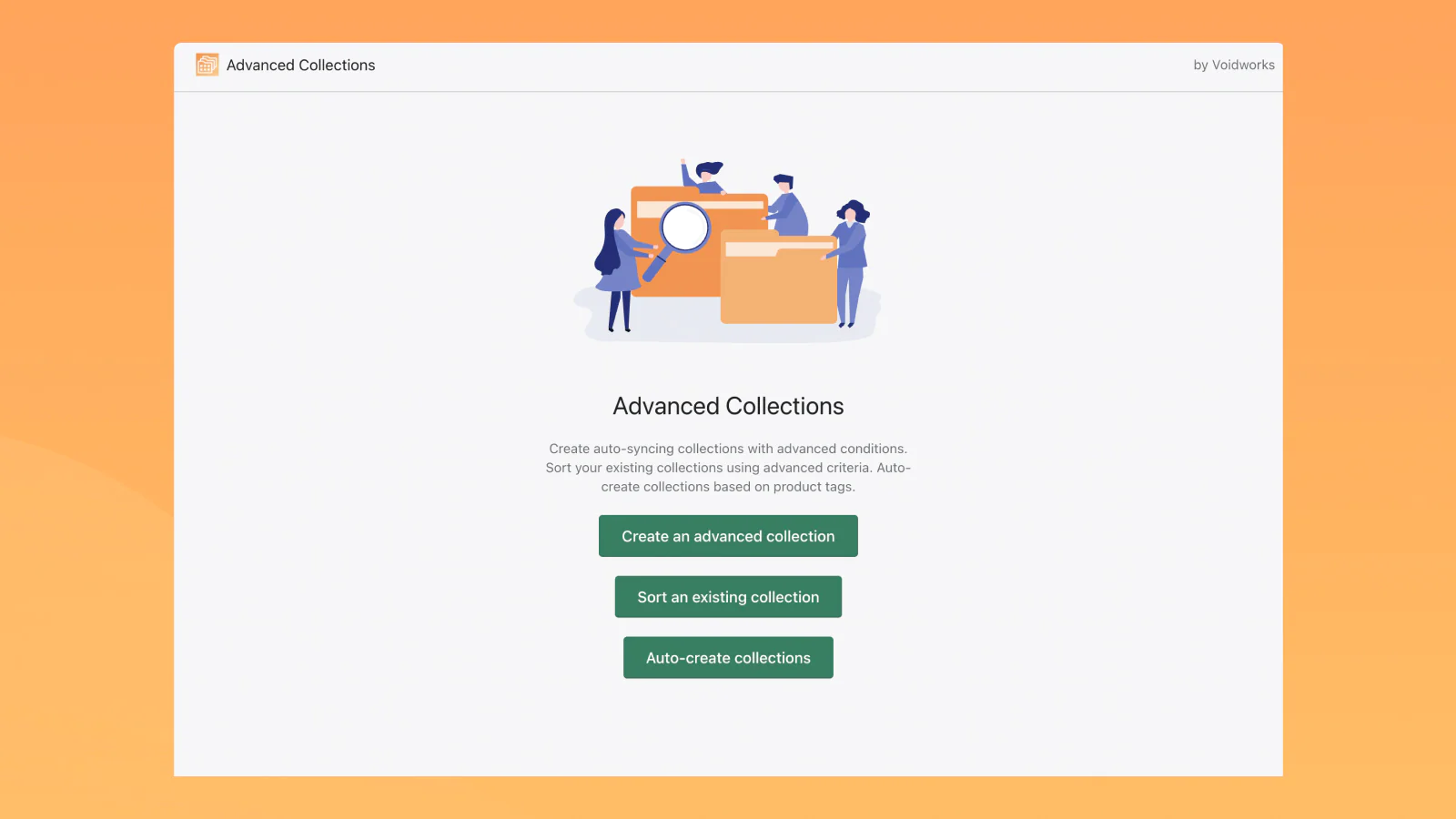 Saas App Store - Advanced Collections