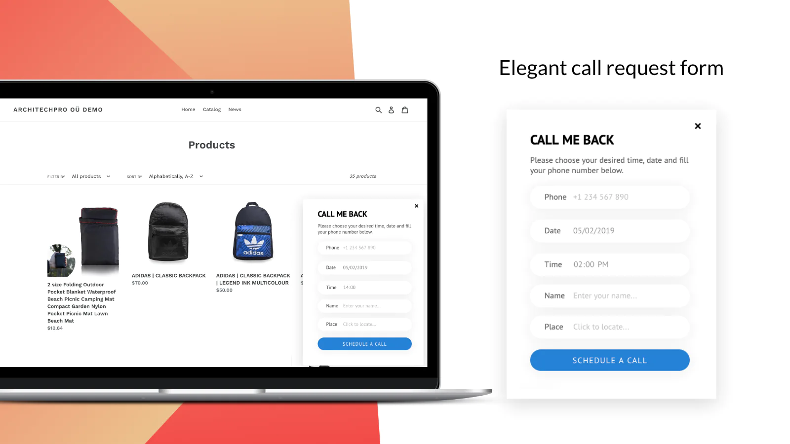 Saas App Store - Callback