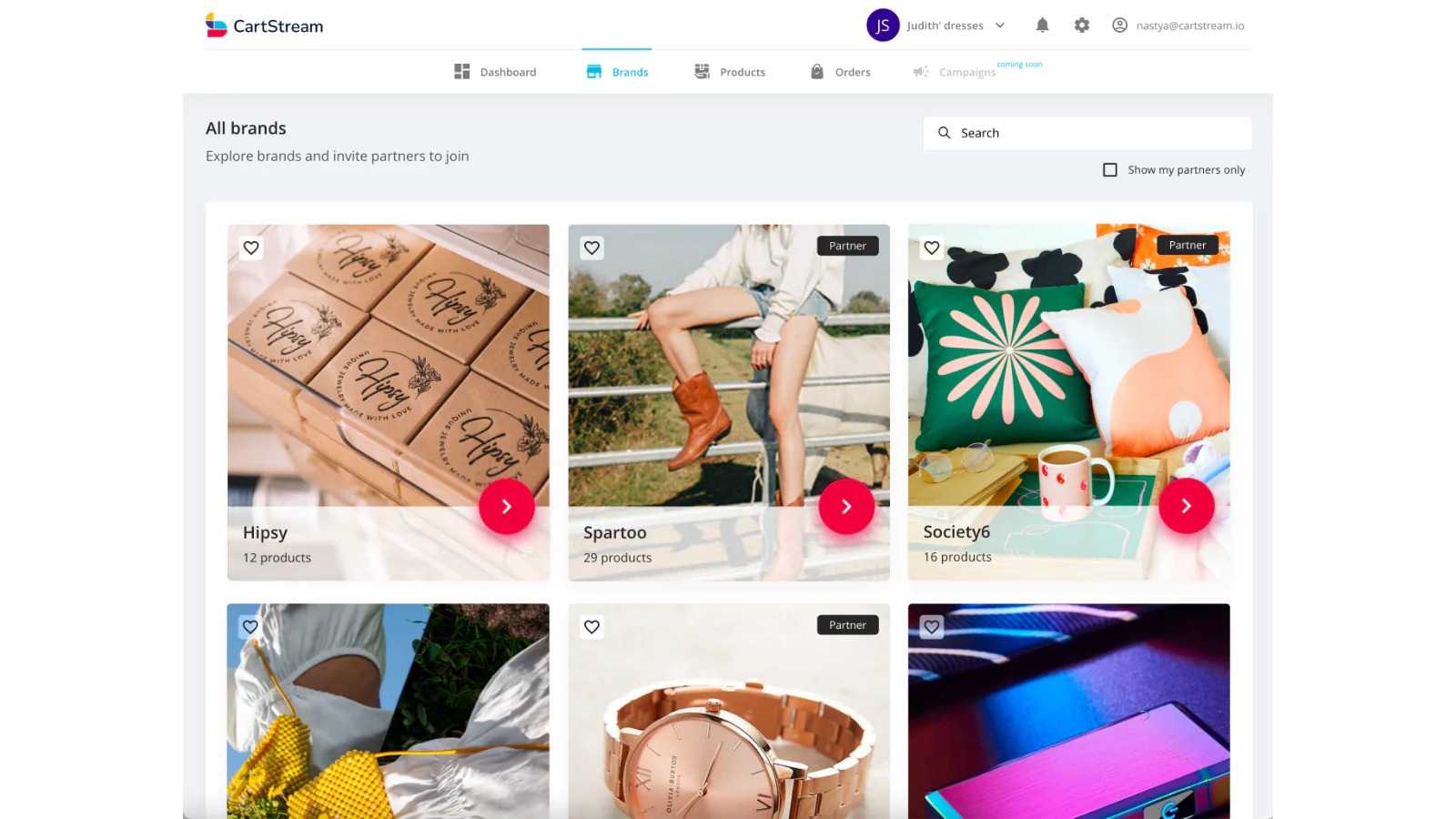 Saas App Store - CartStream