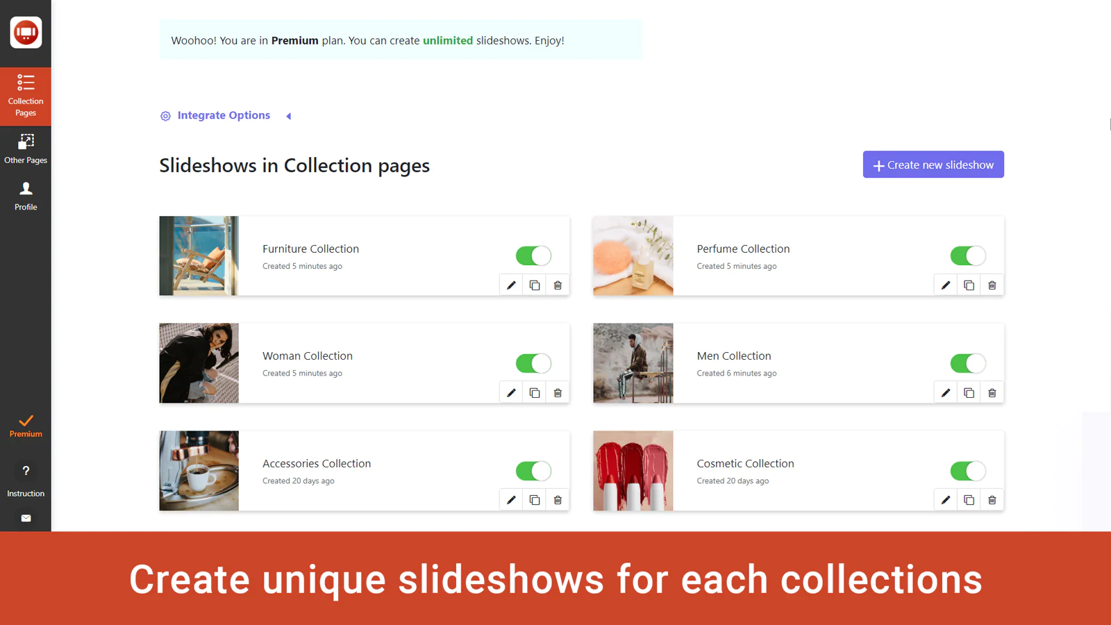 Saas App Store - Collection Slideshow & Slider