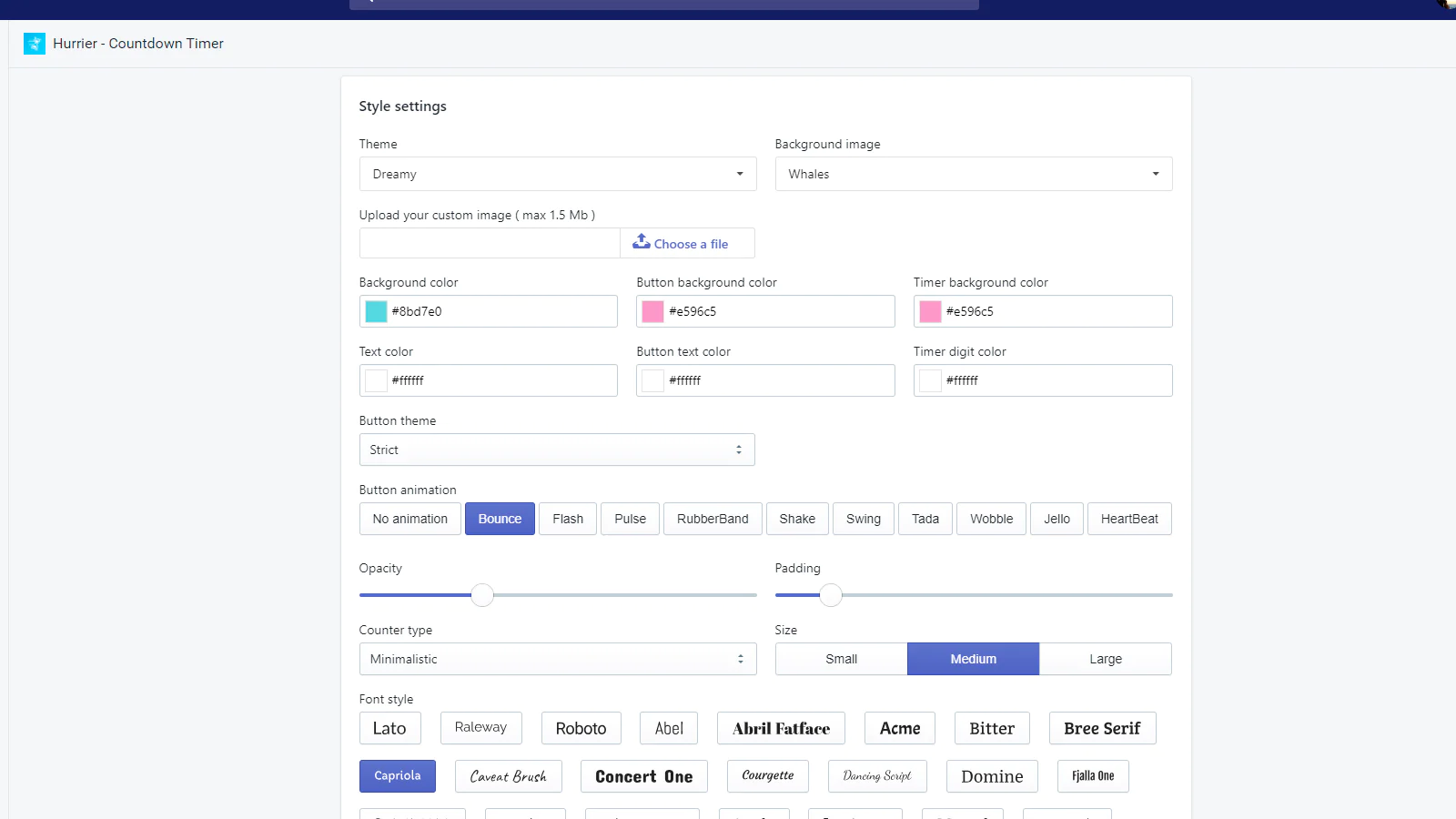 Saas App Store Hurrier ‑ Countdown Timer