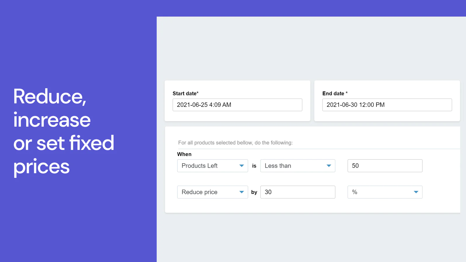 Saas App Store - Discount Rules for BFCM