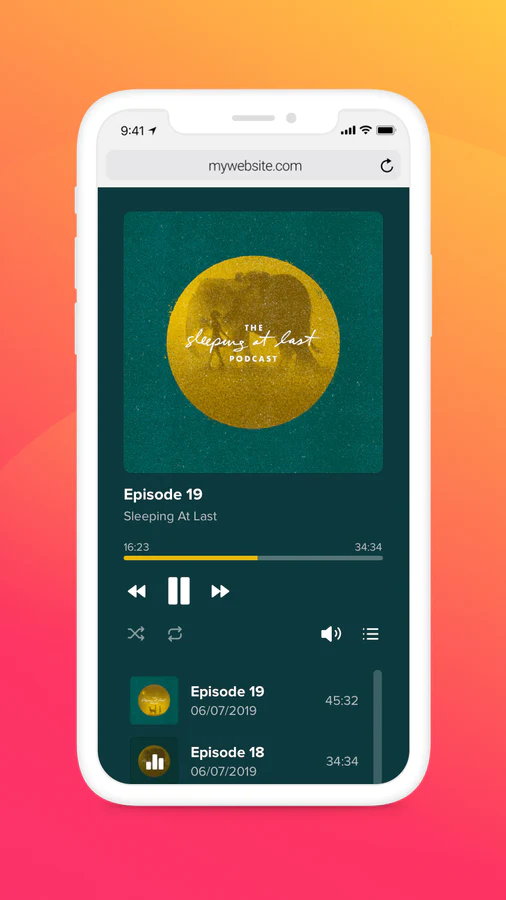 Saas App Store - Podcast Player