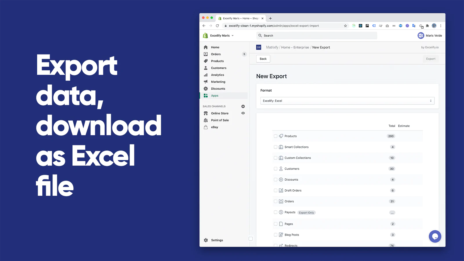 Saas App Store - Matrixify