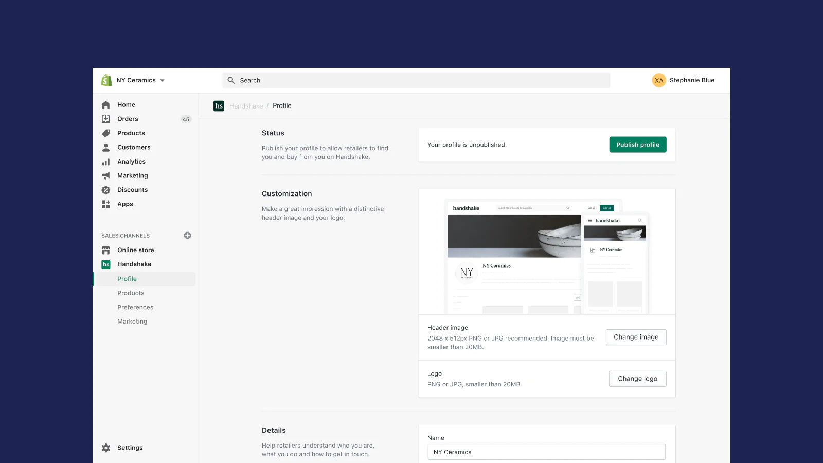Saas App Store - Handshake for Suppliers