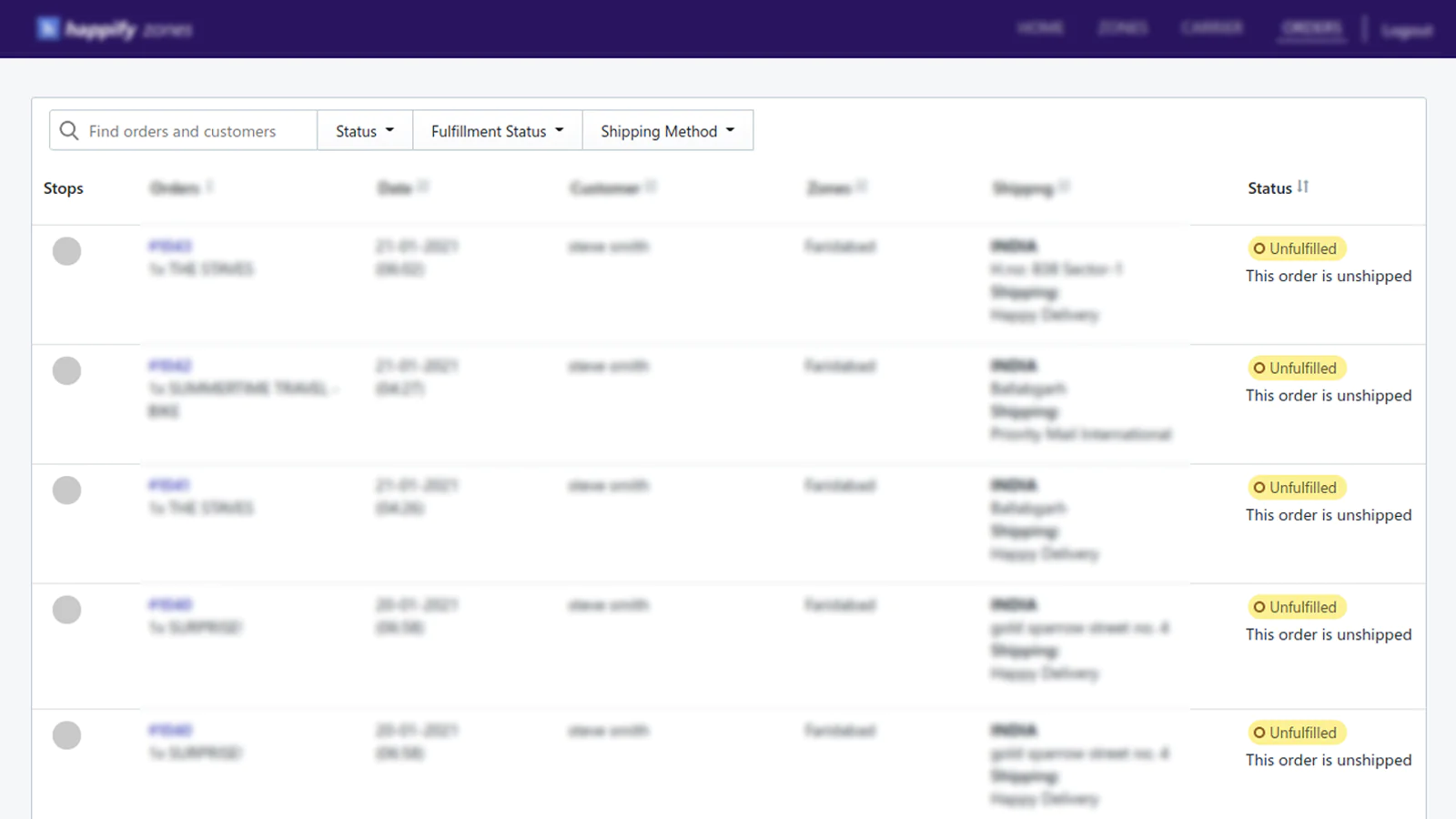 Saas App Store - Happify Zones