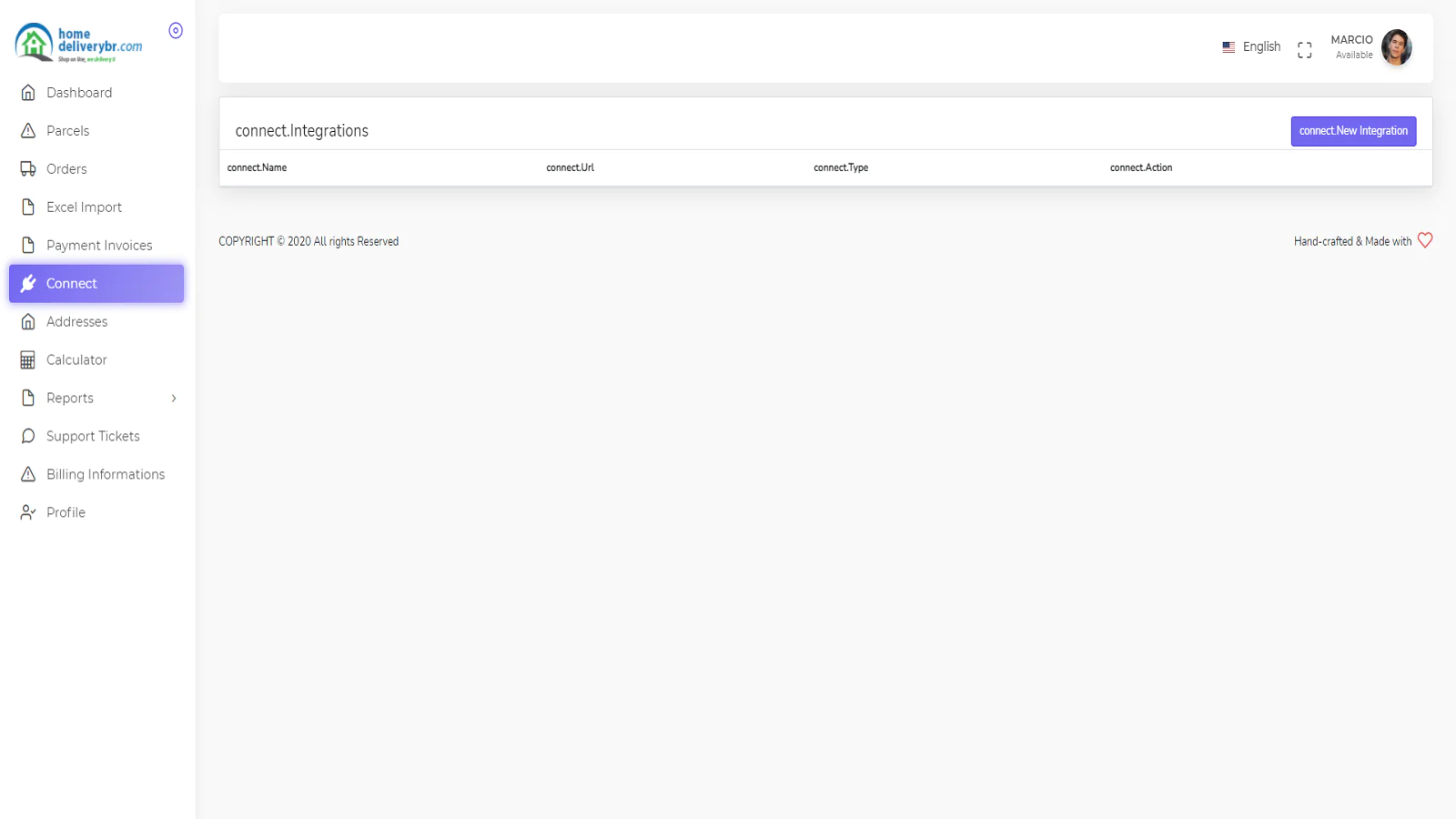 Saas App Store - Homedeliverybr