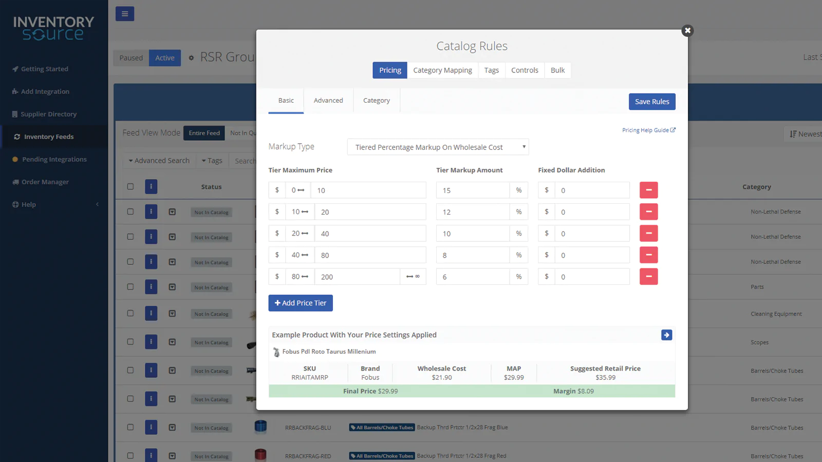 Saas App Store - Inventory Source