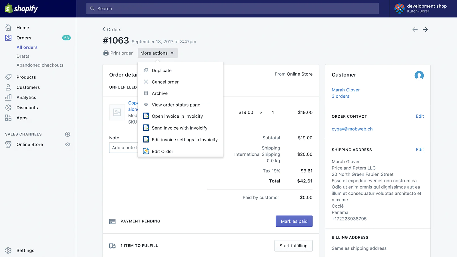 Saas App Store - Invoicify ‑ Automatic Invoices