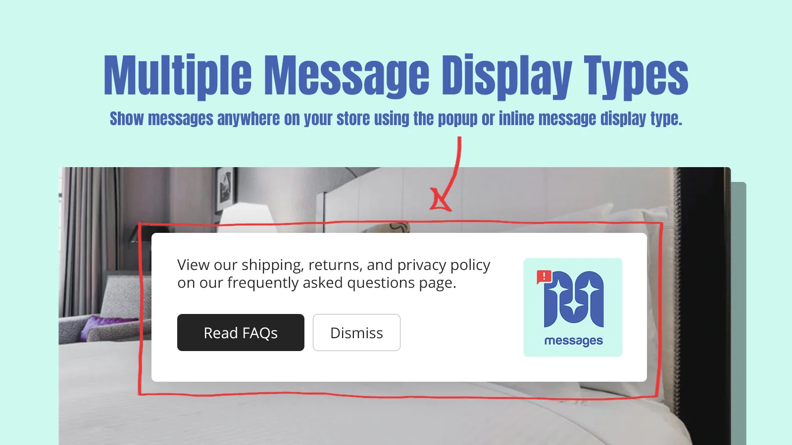 Saas App Store - Free Notification Bar Messages