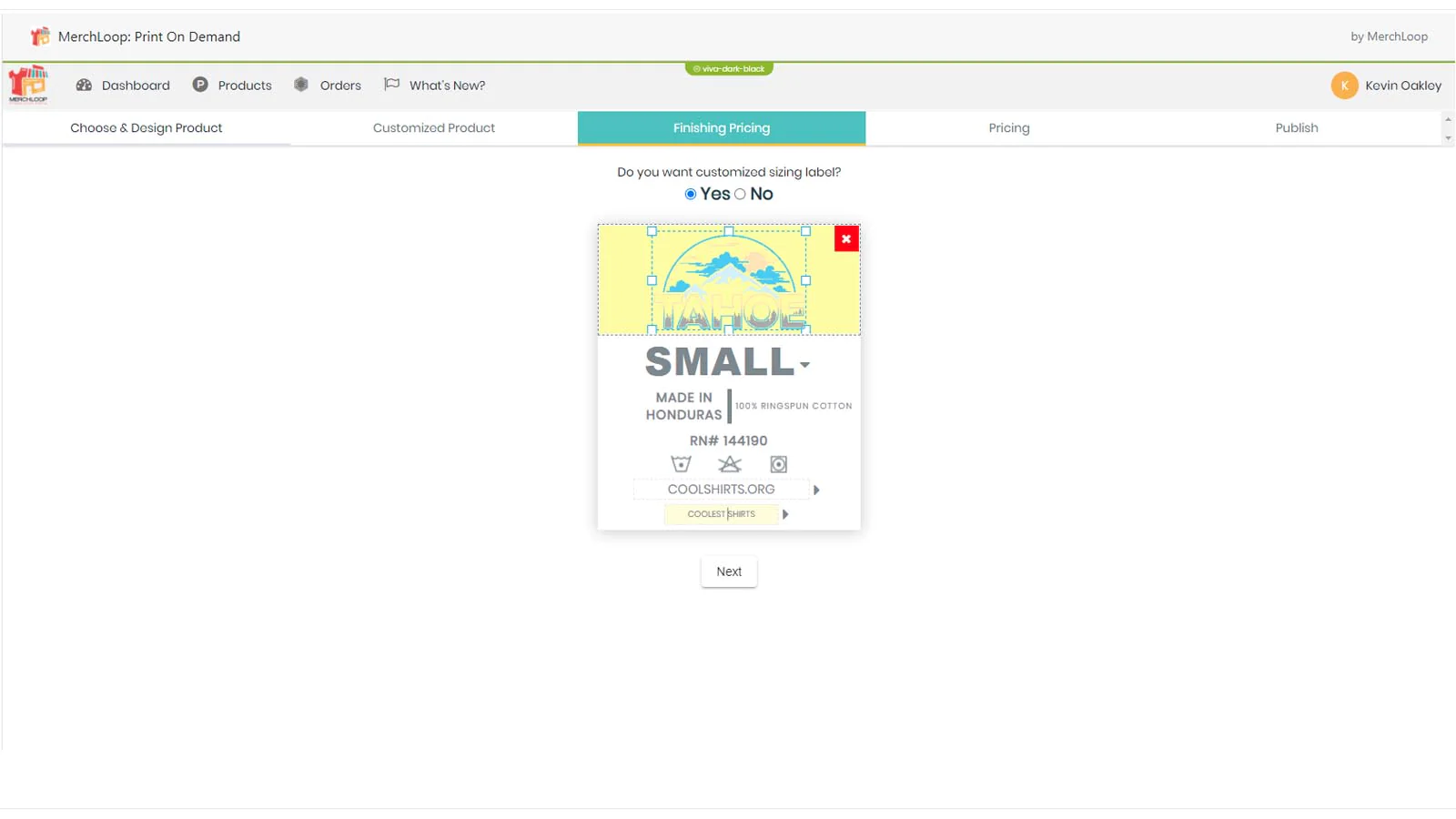 Saas App Store - MerchLoop: Print On Demand