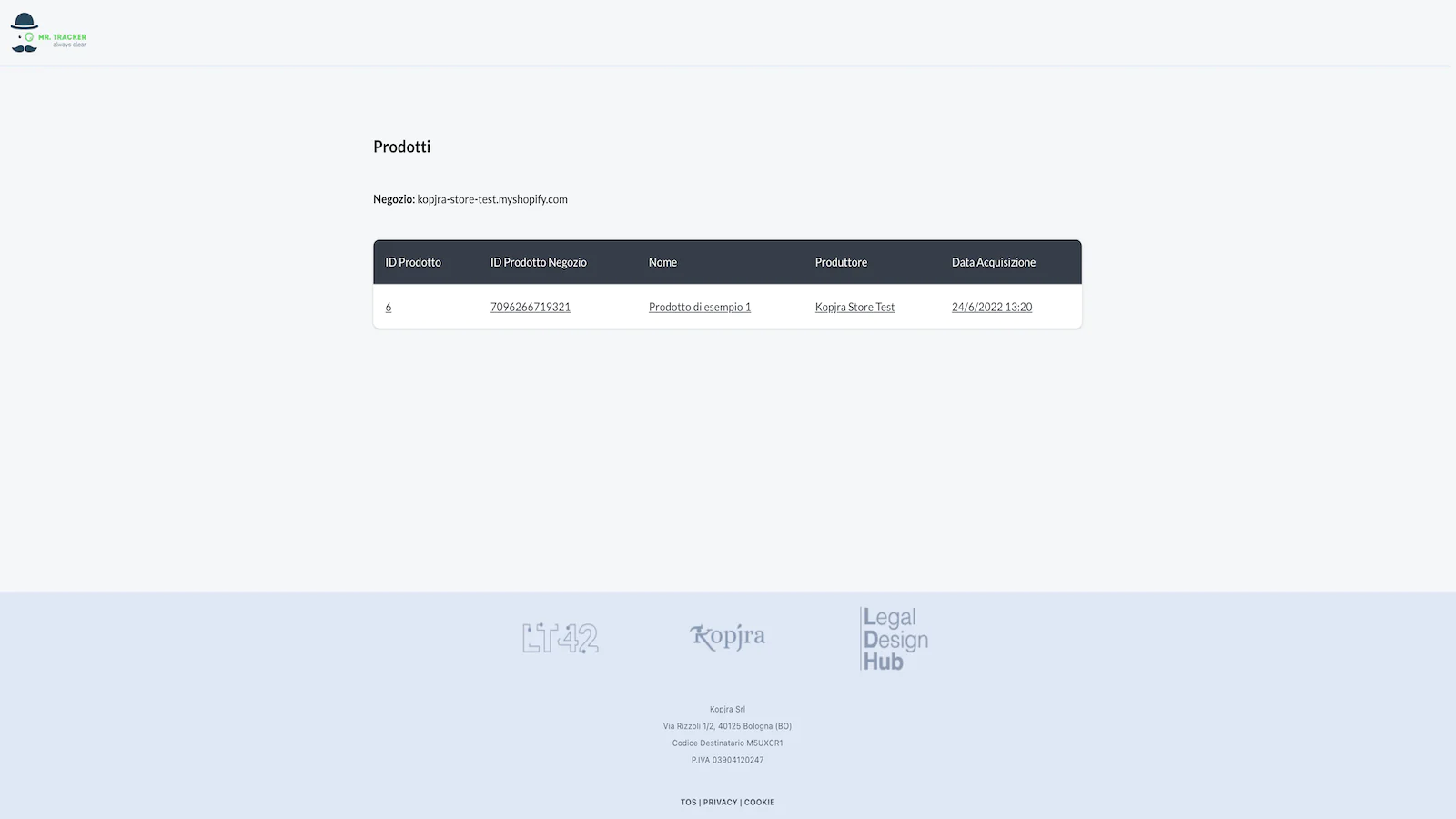 Saas App Store - Mr. Tracker