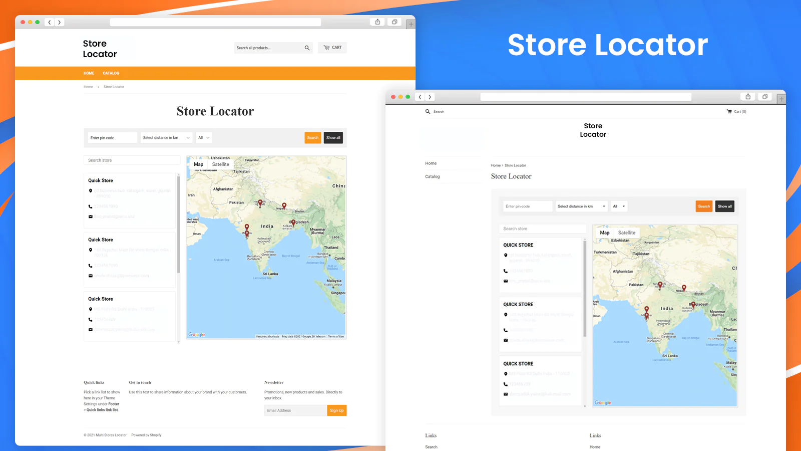 Saas App Store - Multi Store Locator
