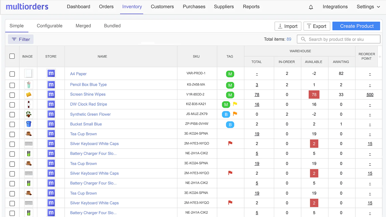 Saas App Store - Multiorders