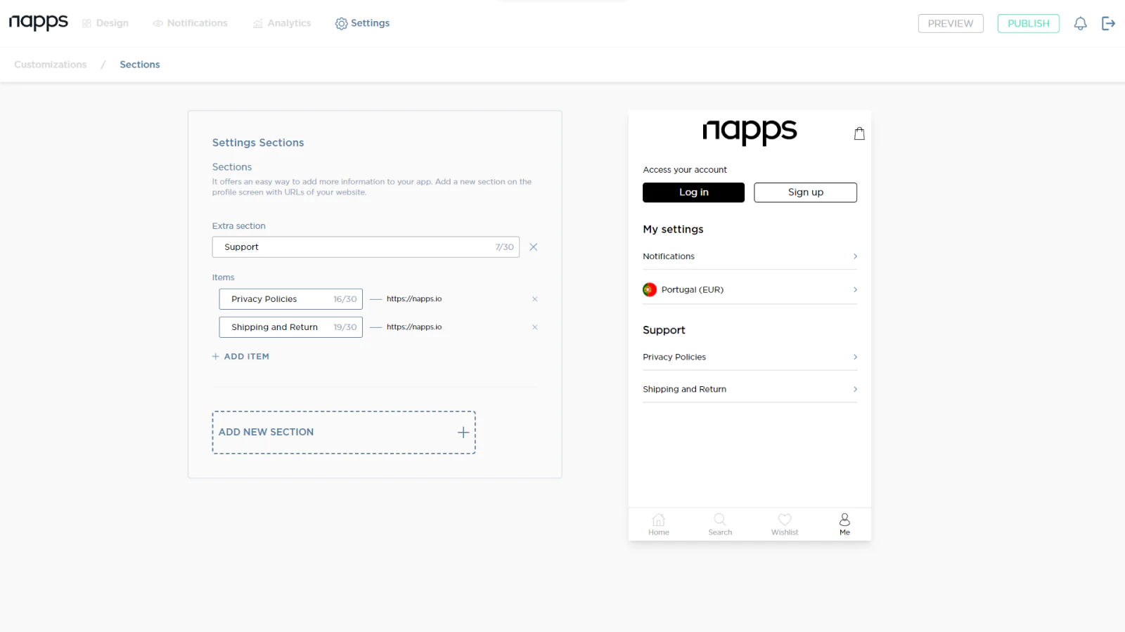 Saas App Store - NAPPS ‑ Mobile App Builder