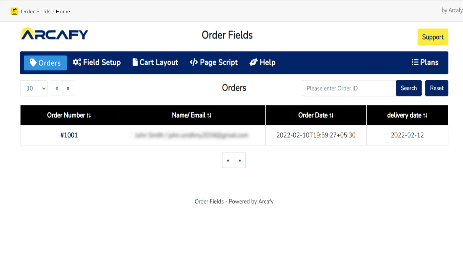 Saas App Store - Order Fields Supreme