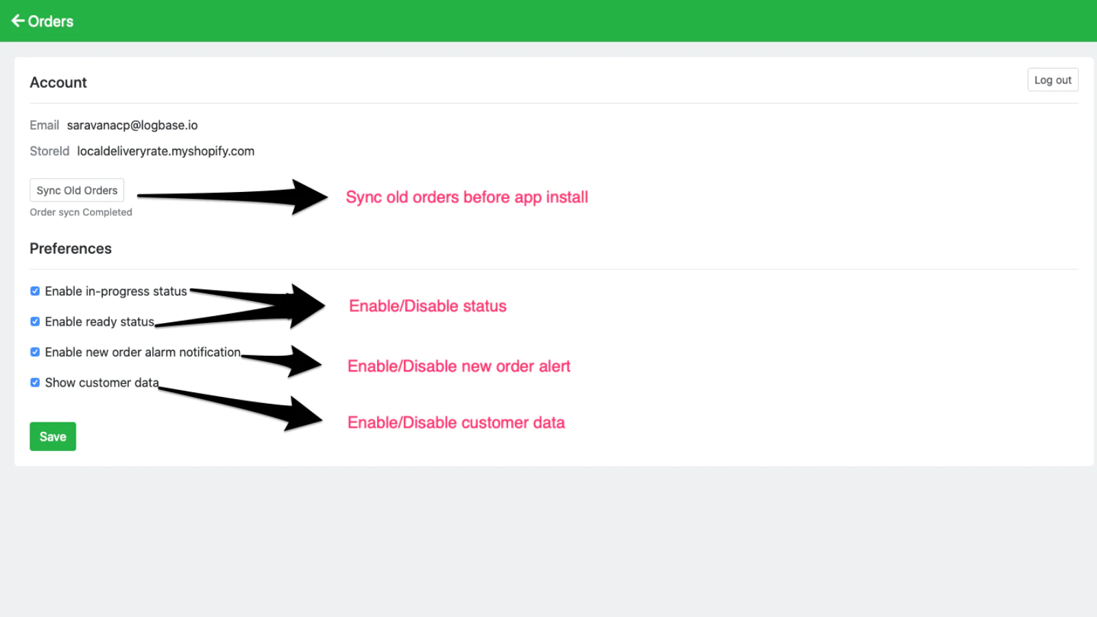 Saas App Store - Order Management Live Tracker