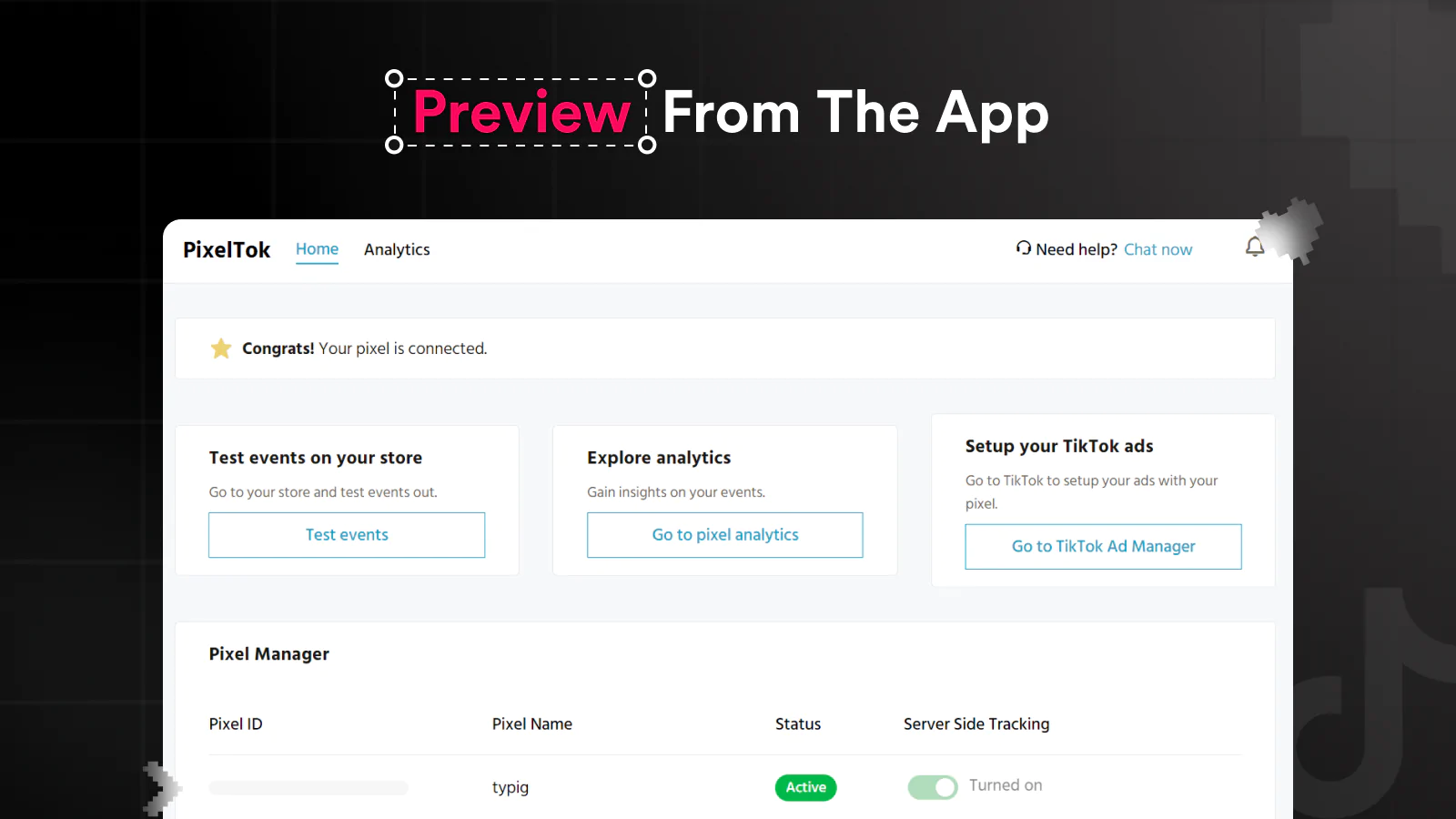 Saas App Store - PixelTok: TikTok Pixel Install