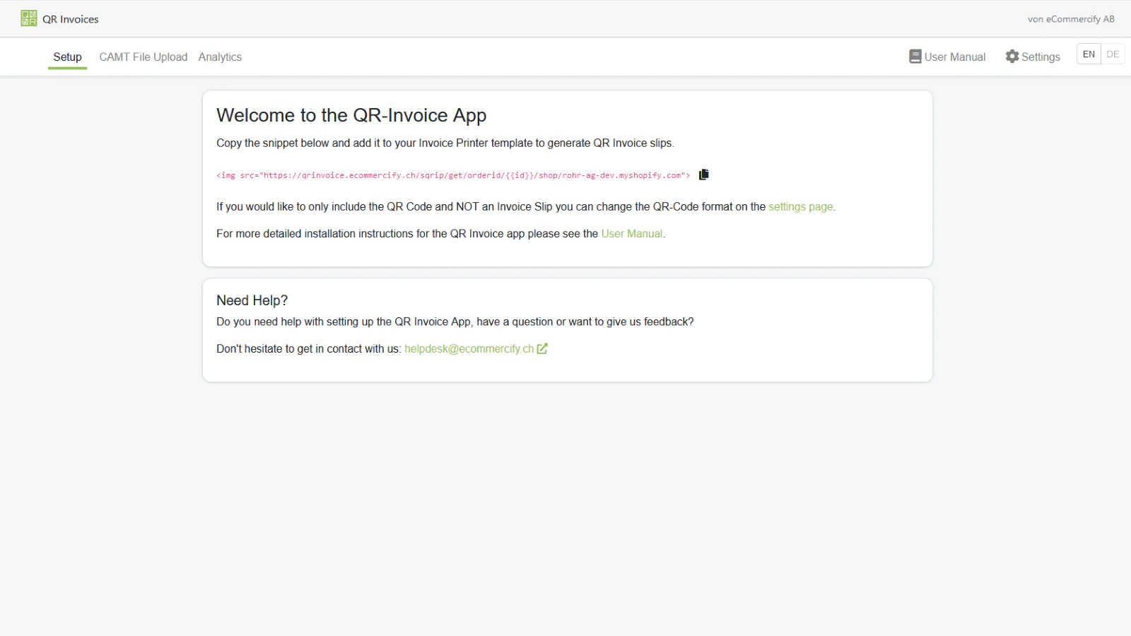 Saas App Store - iQR Invoices