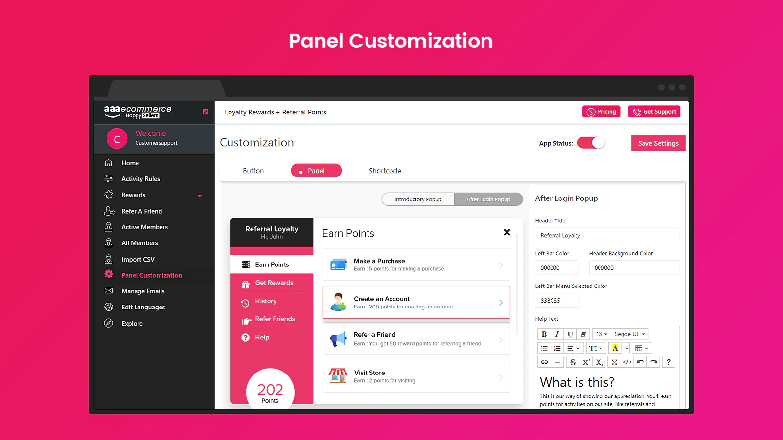 Saas App Store - Loyalty Rewards Program Points