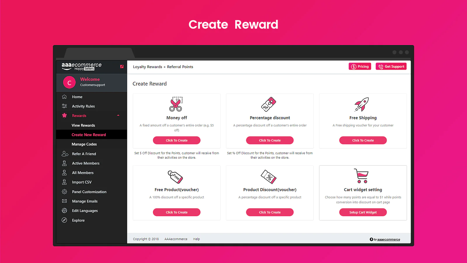 Saas App Store - Loyalty Rewards Program Points