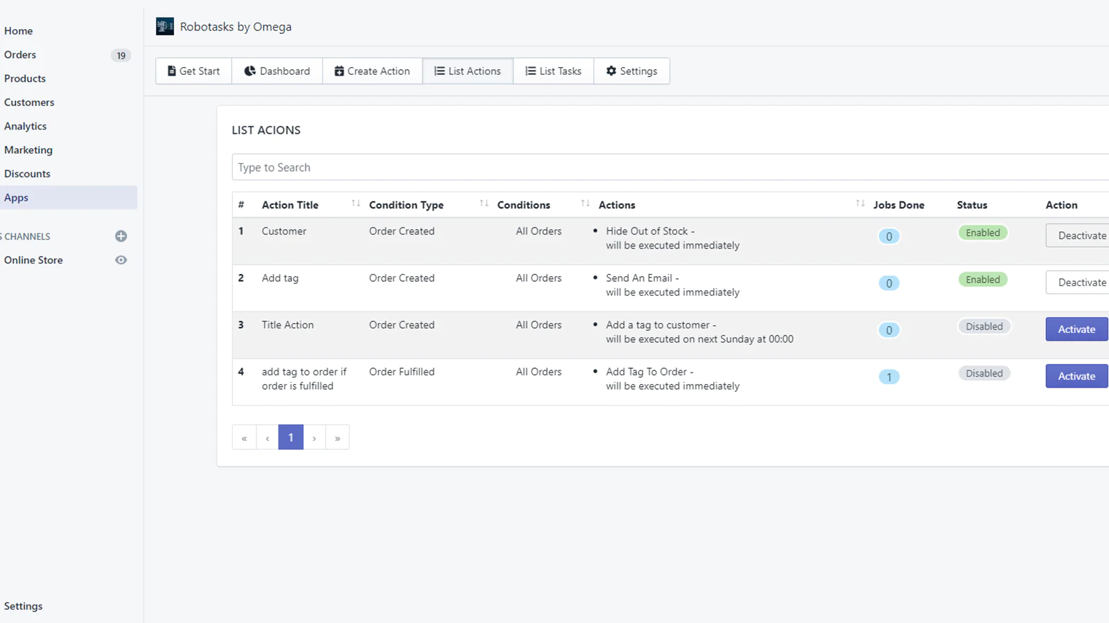 Saas App Store - Workflow Automation