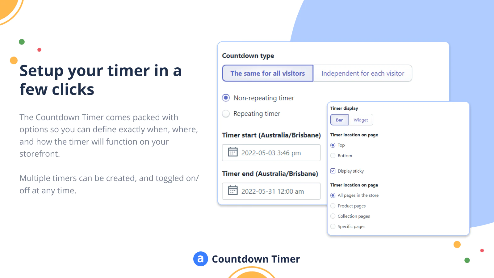 Saas App Store - Sales Countdown Timer Bar 2.0 Saas App Store - Sales Countdown Timer Bar 2.0