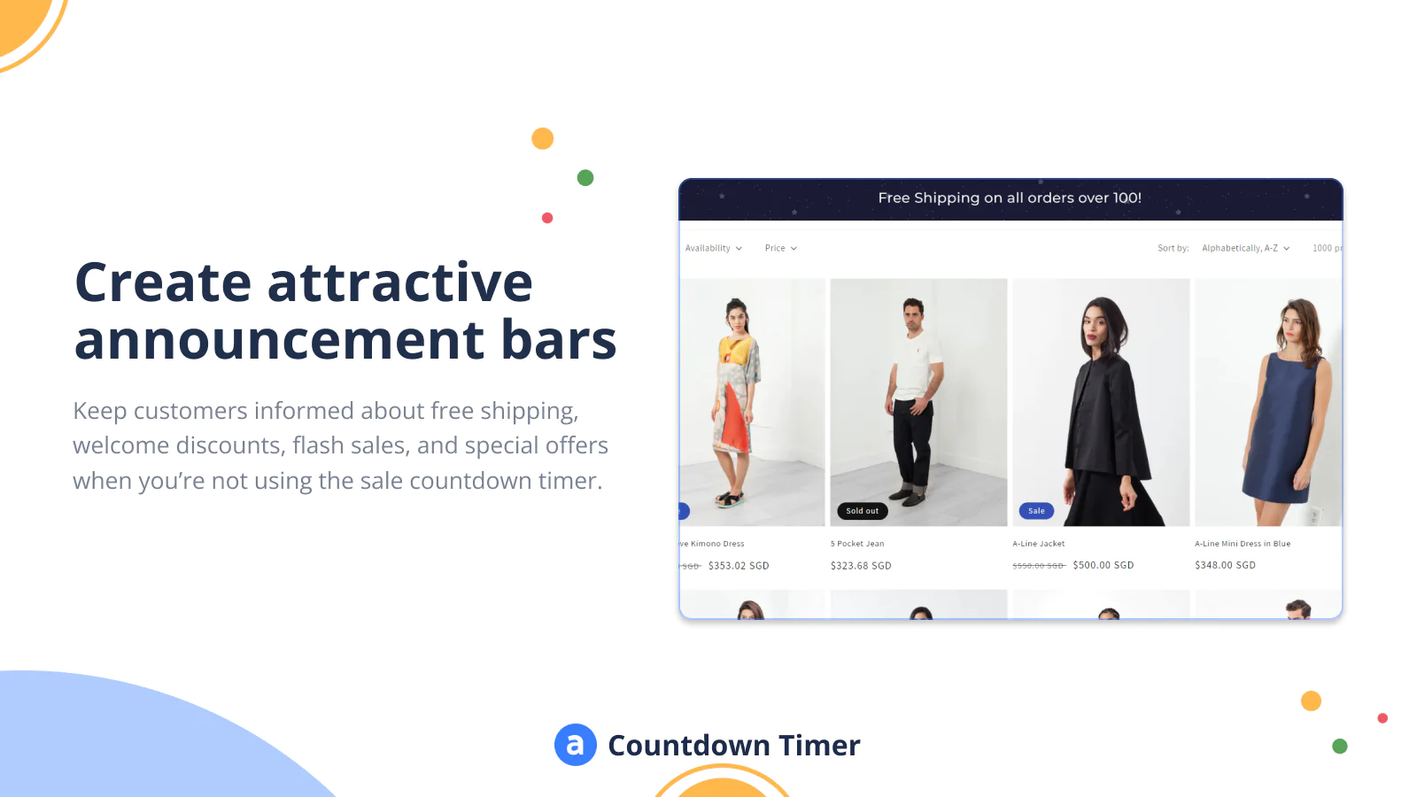 Saas App Store - Sales Countdown Timer Bar 2.0 Saas App Store - Sales Countdown Timer Bar 2.0