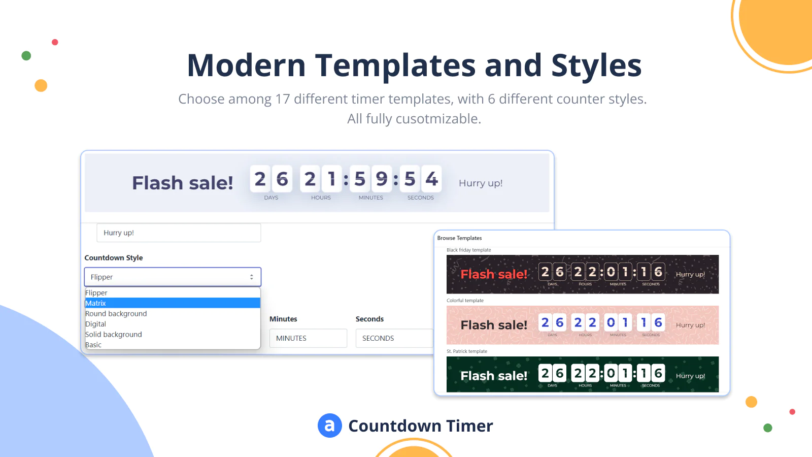 Saas App Store Sales Countdown Timer Bar 2 0