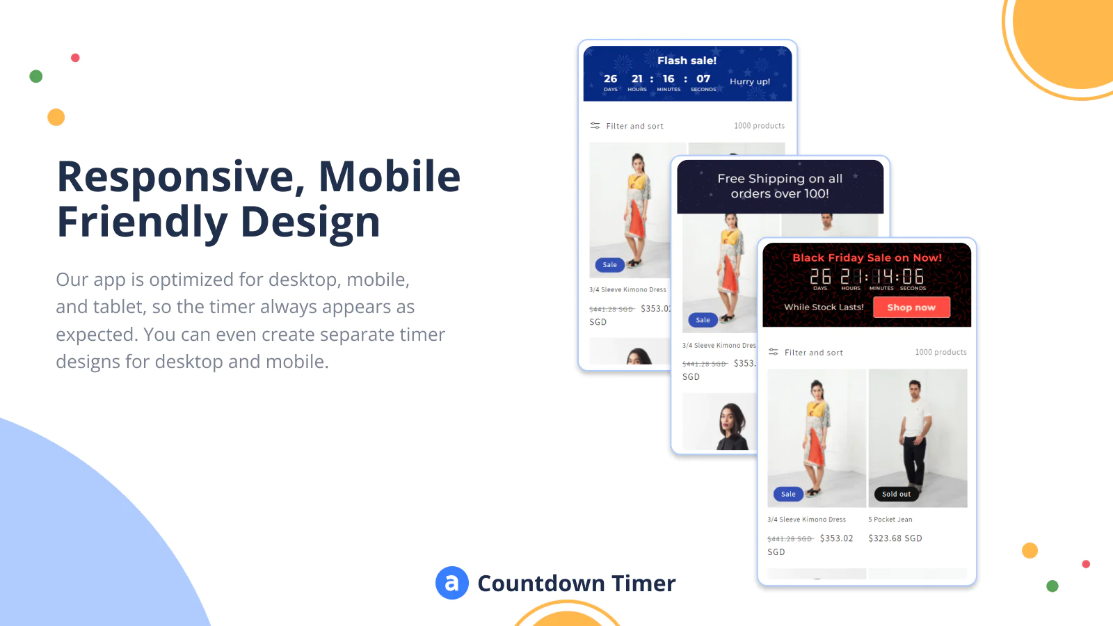 Saas App Store Sales Countdown Timer Bar 2 0