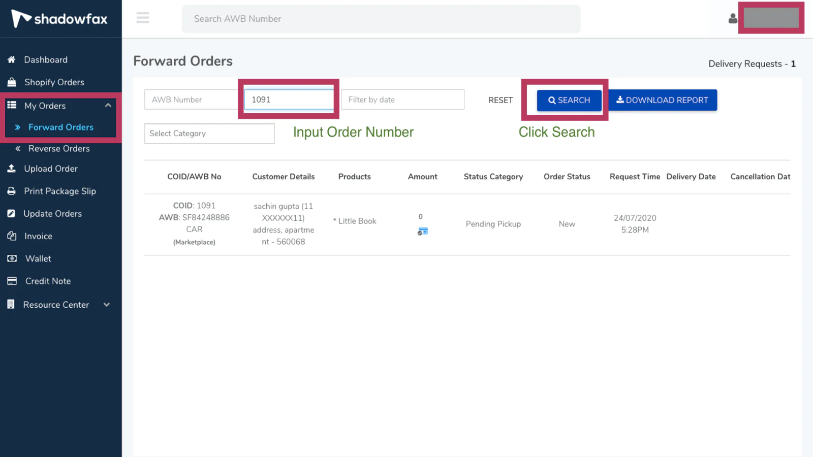 Saas App Store - Shadowfax