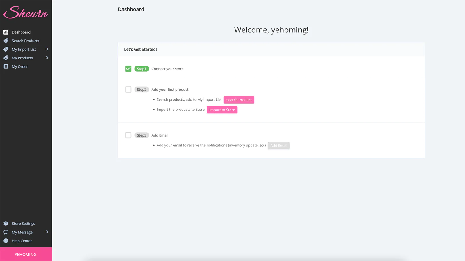 Saas App Store - Shewin