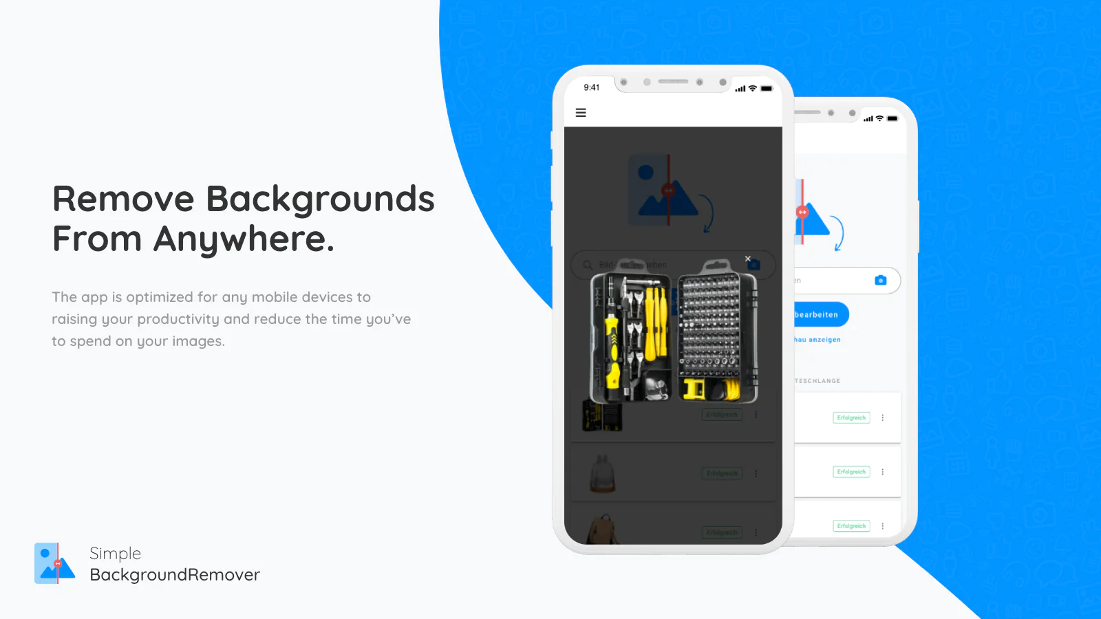 Saas App Store - SBR ‑ SimpleBackgroundRemover