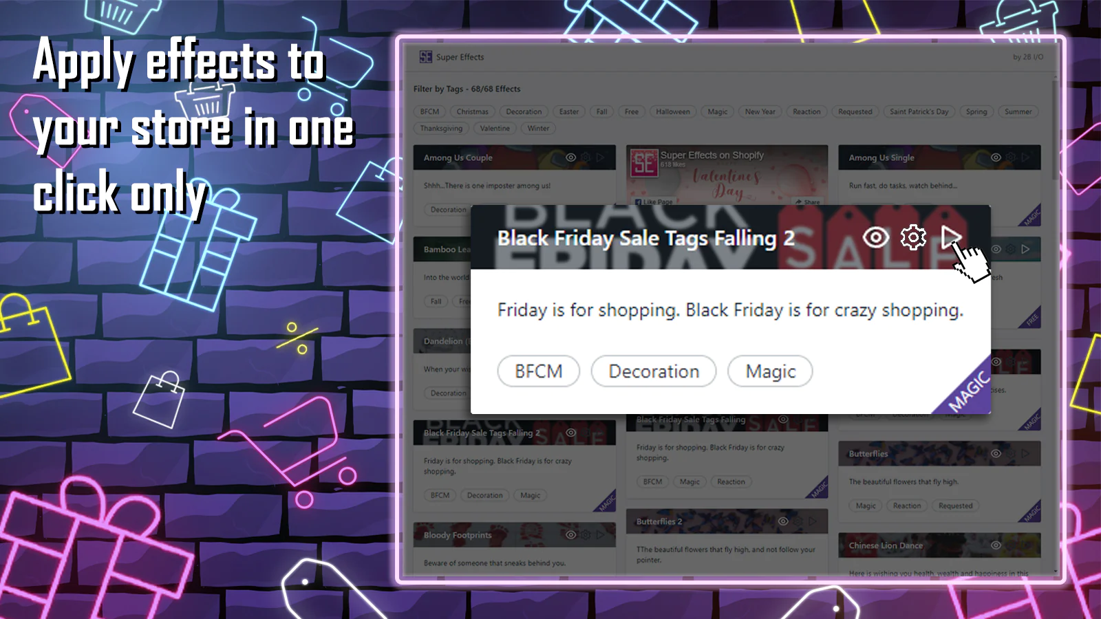 Saas App Store - Super Effects: BFCM Boost