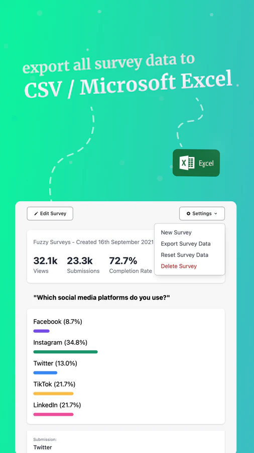 Saas App Store - Fuzzy Surveys