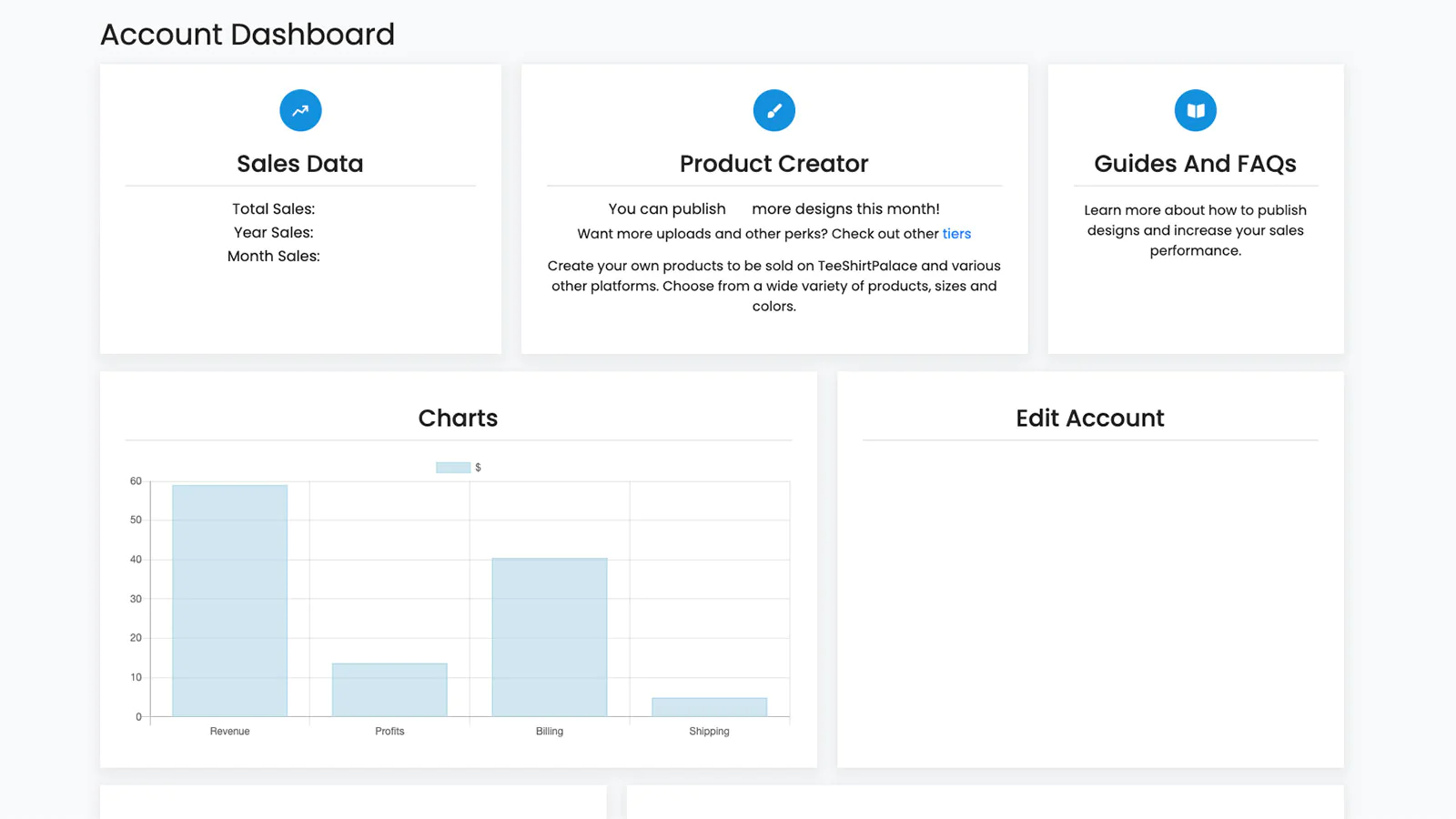 Saas App Store - TSP Prints ‑ Print‑on‑Demand