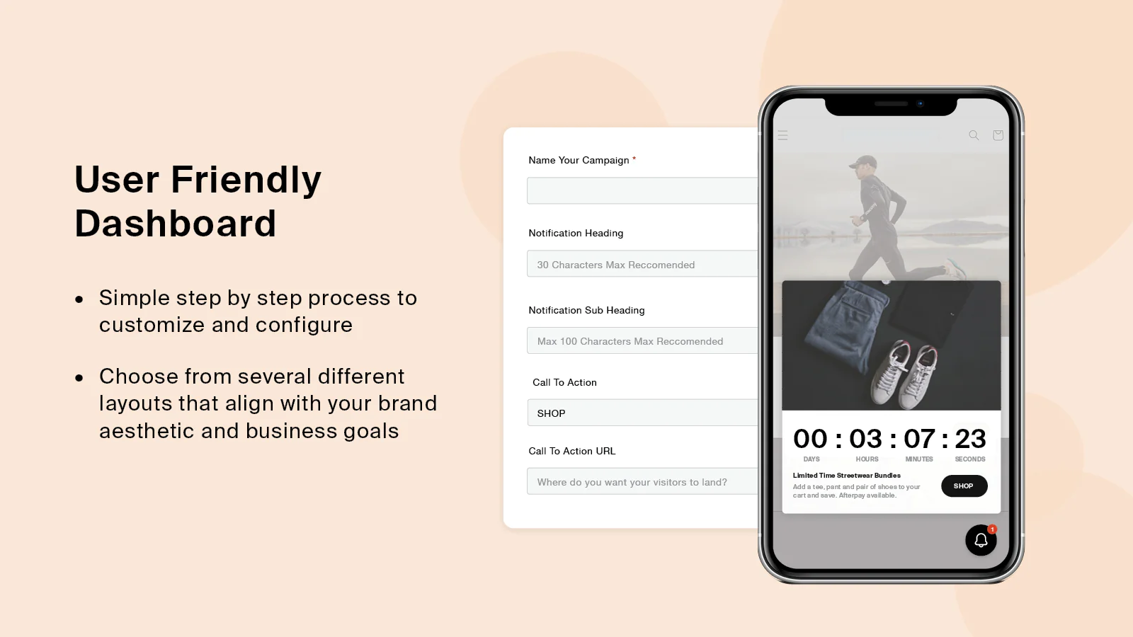 Saas App Store - Pushpop: Notification Builder