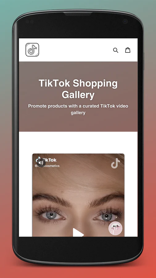 Saas App Store - TikTok Shopping Gallery