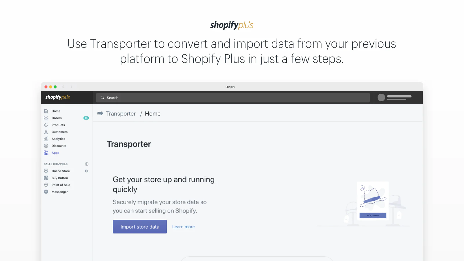 Saas App Store - Transporter