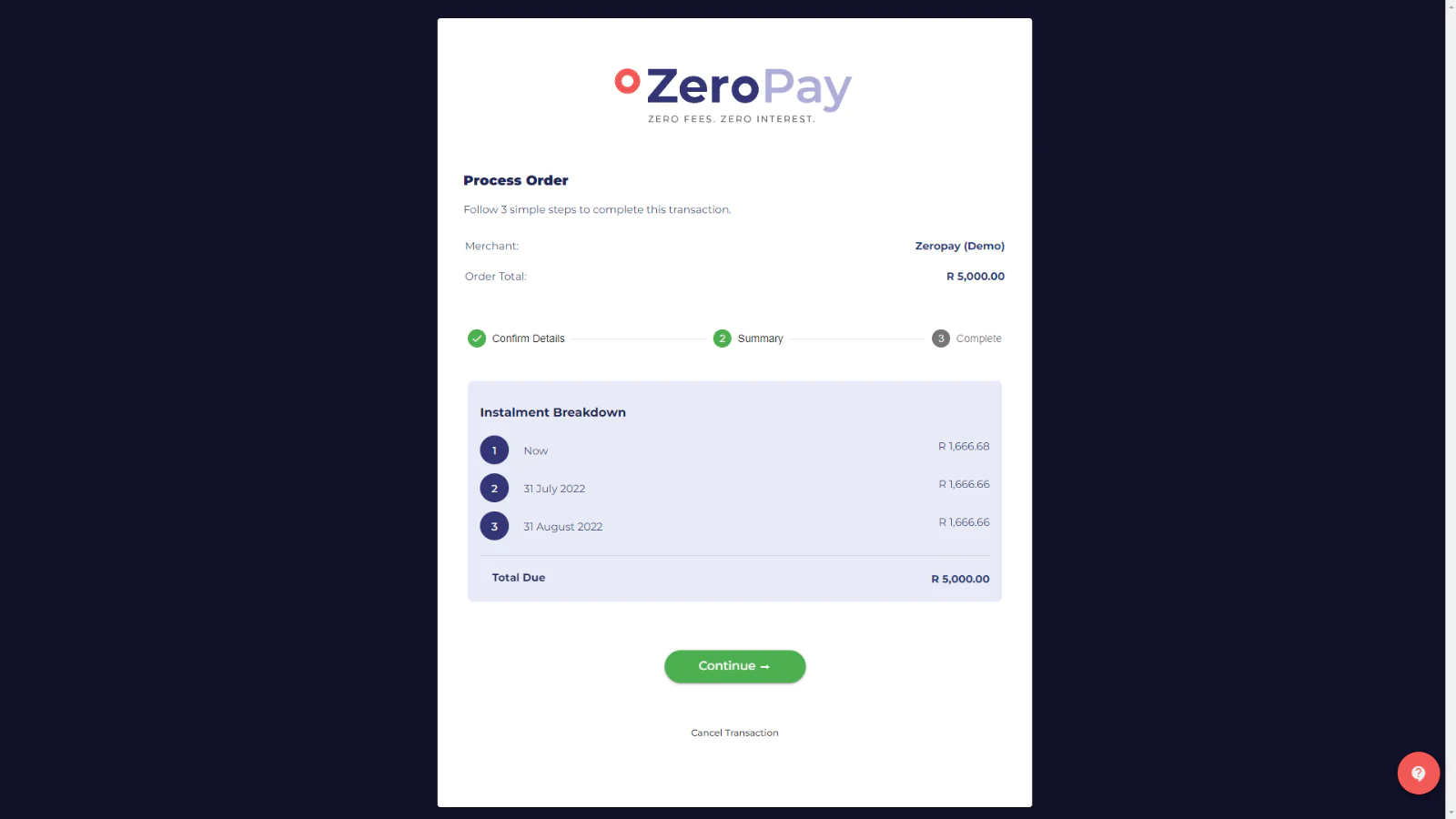Saas App Store - ZeroPay